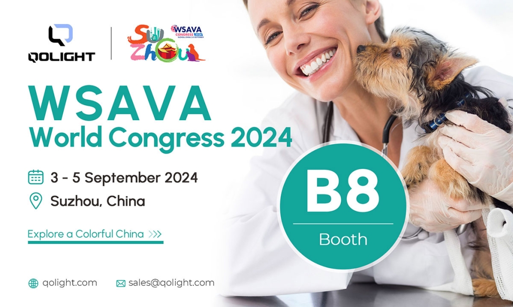 Join Us at WSAVA World Congress 2024 in Suzhou, China - Qolight Medical Laser